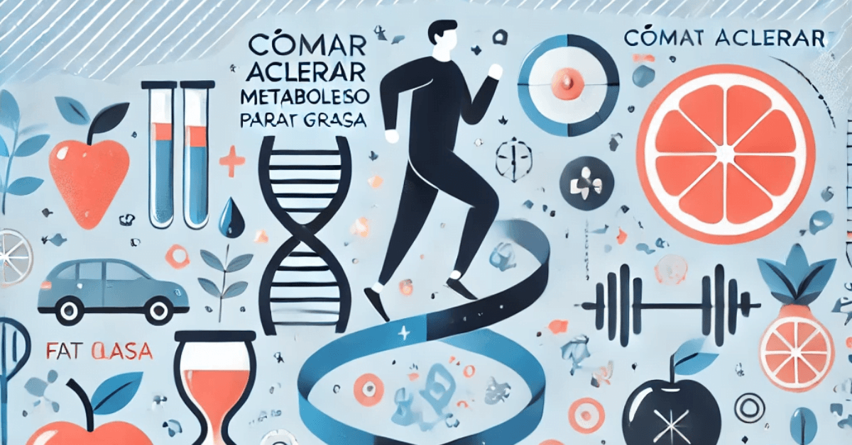 Cómo acelerar tu metabolismo para perder grasa - BOSOMI