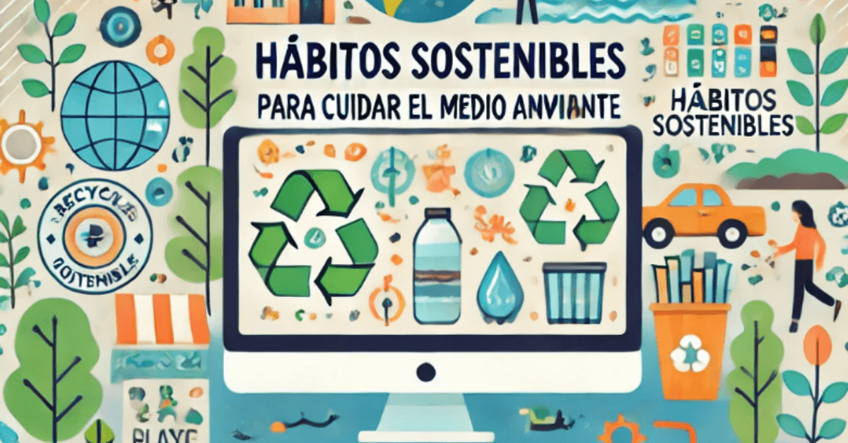Hábitos sostenibles para cuidar el medio ambiente y tu salud