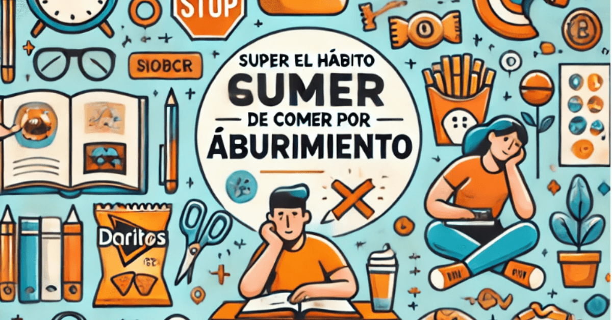 Supera el hábito de comer por aburrimiento fácilmente